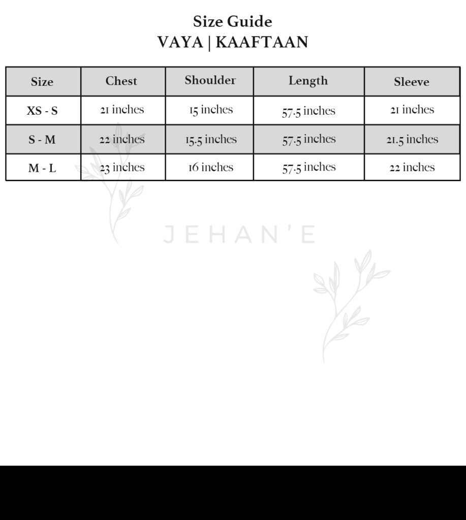 Vaya Kaftaan – Jehan'e Official